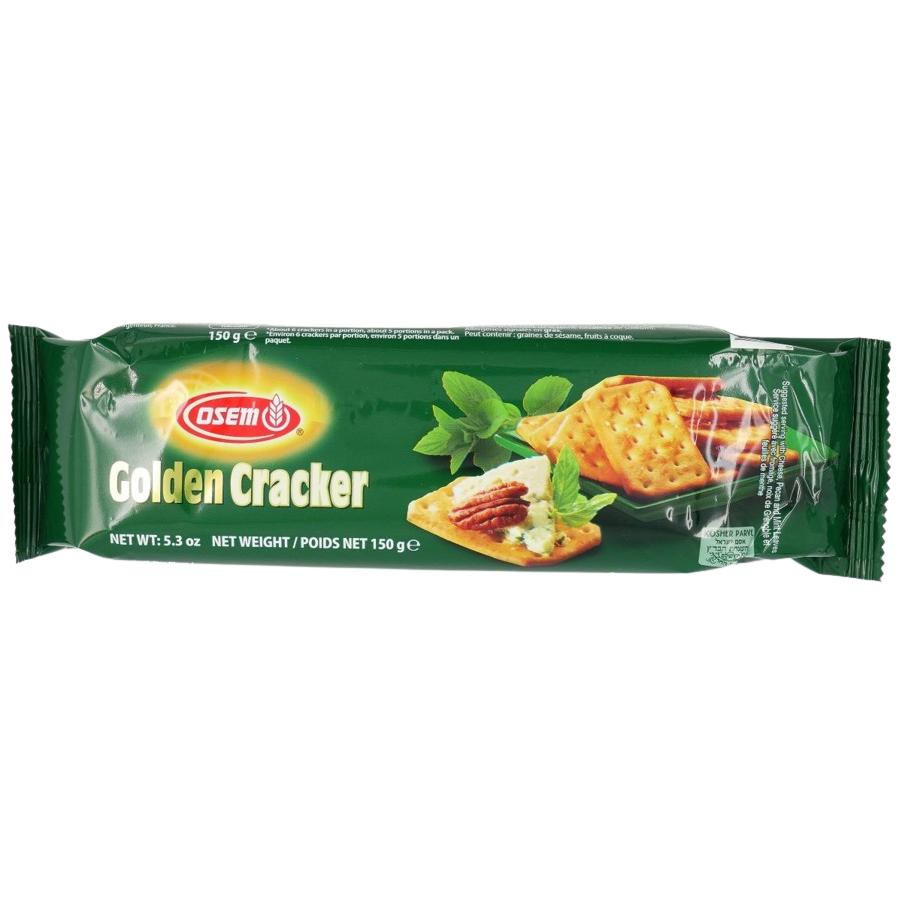 KOSHER GOLDEN CRACKER OSEM 150 GR. – KOSHERFOODINEUROPE.COM