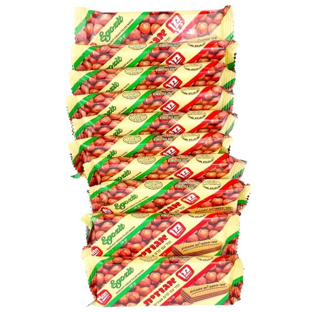 KOSHER HAZELNUT WAFERS MAN 6 X 28 GR. – KOSHERFOODINEUROPE.COM