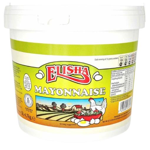 KOSHER MAYONNAISE ELISHA 5 LT. – KOSHERFOODINEUROPE.COM