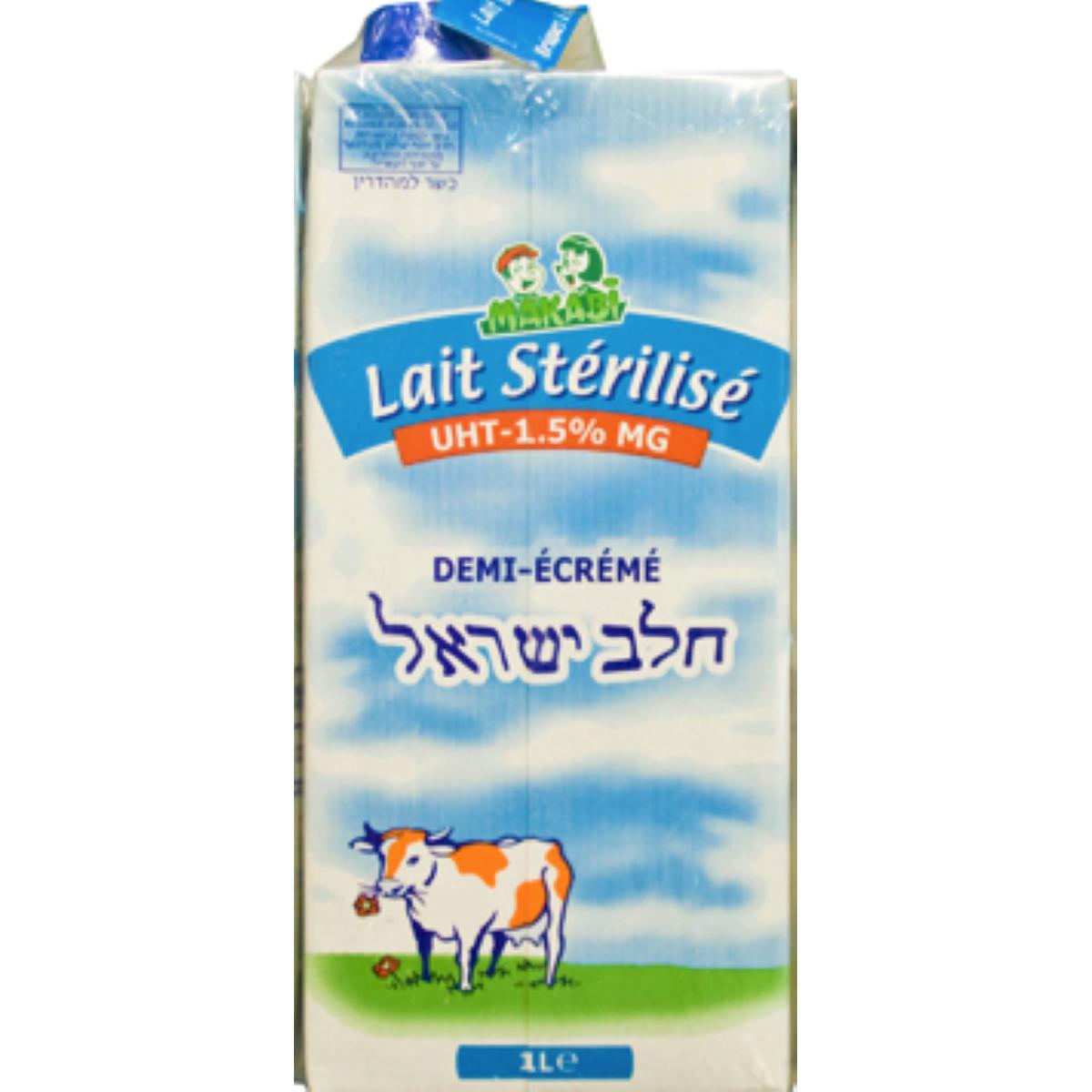 KOSHER MILK CHOLOV ISROEL UHT 1 LT – KOSHERFOODINEUROPE.COM